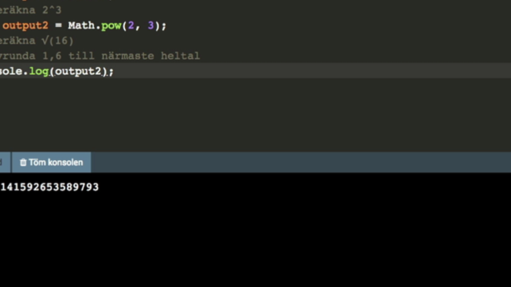 Math objektet i javascript - Eddler Math objektet i javascript - Eddler