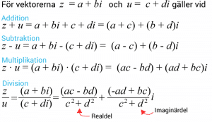 Räkna med Komplexa Tal - (Matte 4) - Eddler