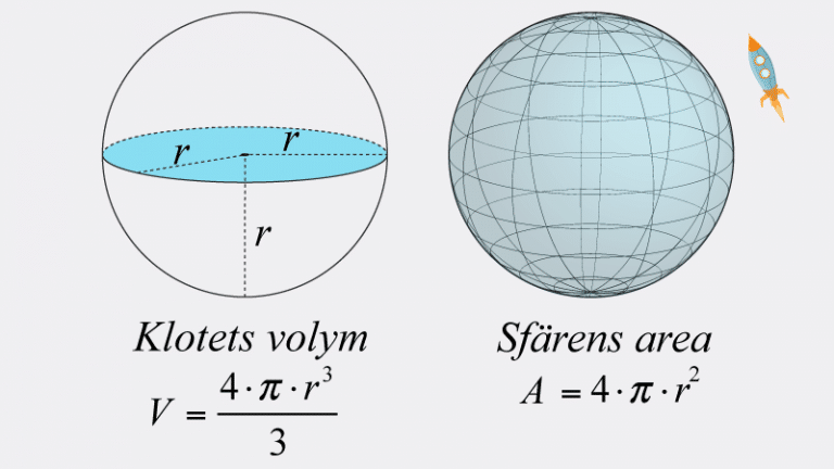 Klot och Sfär - (Volym, Högstadiet, Matte 1) - Eddler